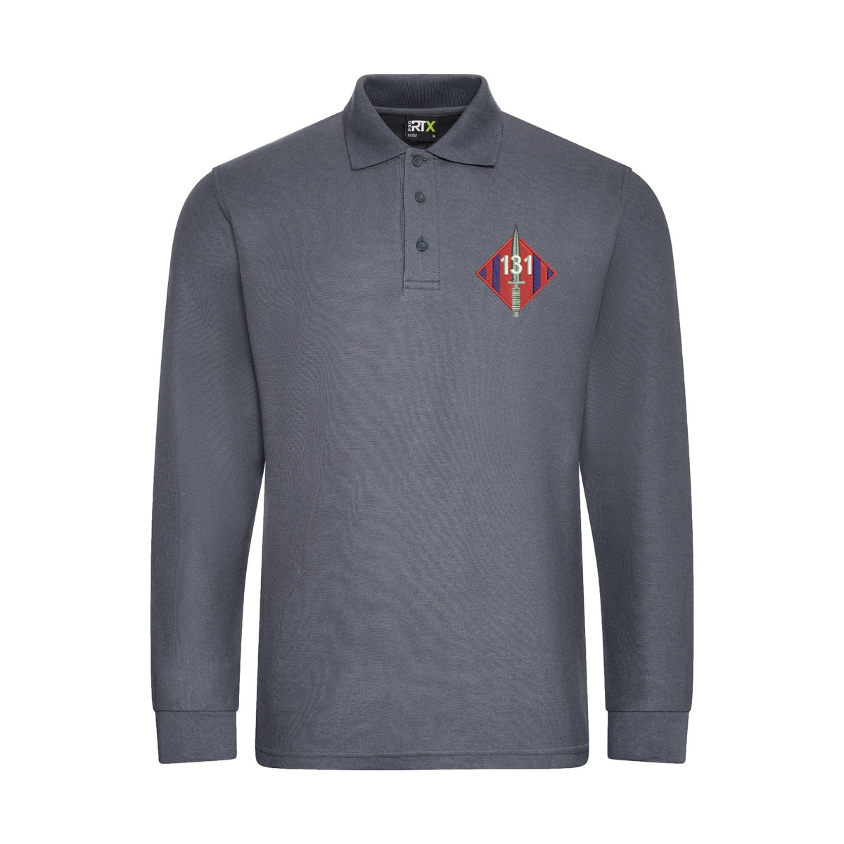 131 Commando Squadron Royal Engineers Long Sleeve Polo Shirt — The ...