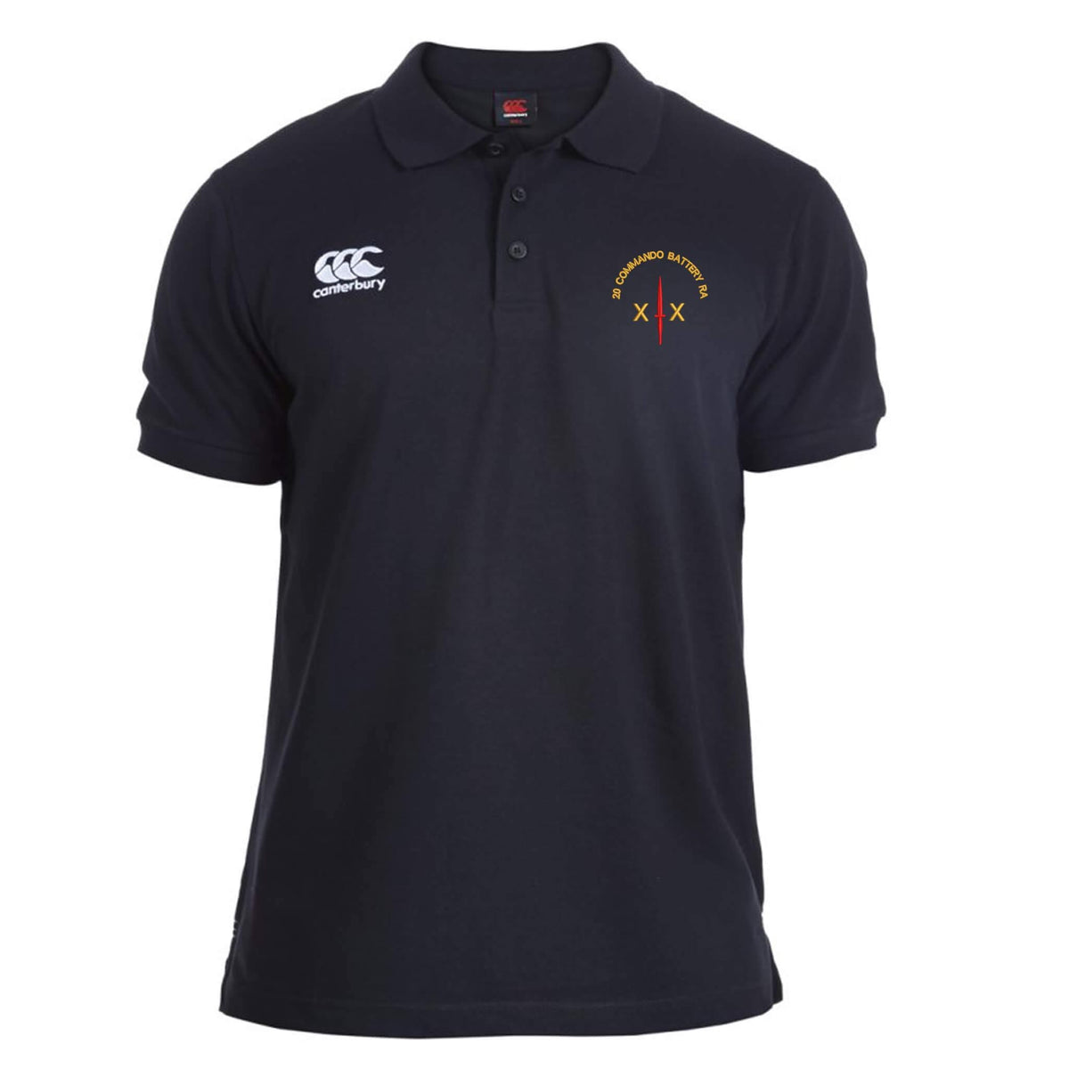 20 Commando Battery Royal Artillery Canterbury Rugby Polo — The ...
