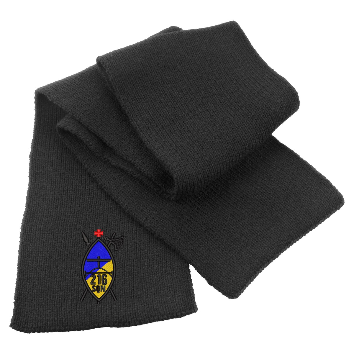 216 (Tynemouth) Transport Squadron RLC Heavy Knit Scarf — The Military ...
