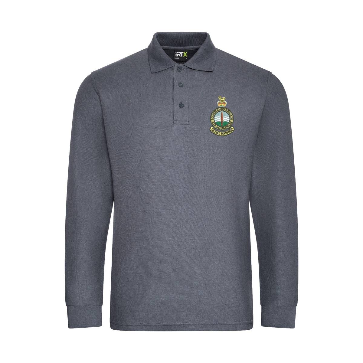 3 Commando Brigade Air Squadron Long Sleeve Polo Shirt — The Military Store