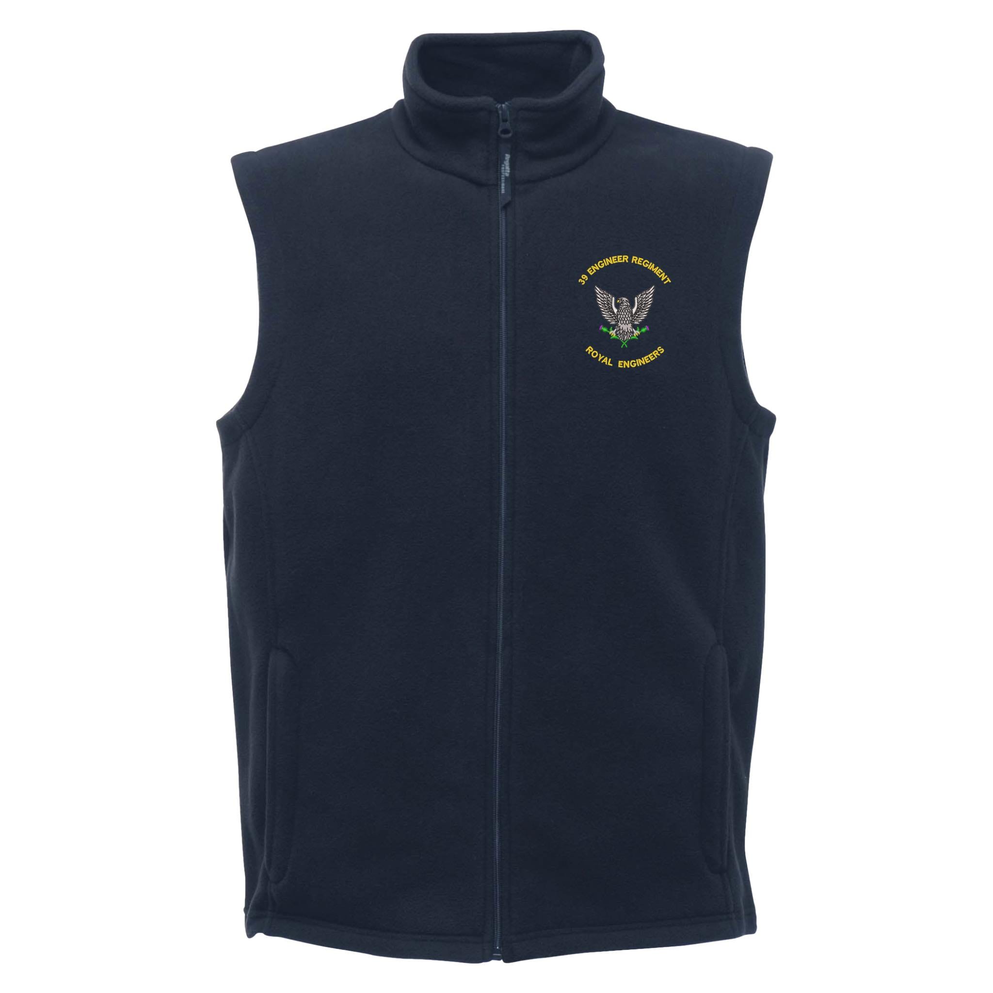 39 Engineer Regiment Regatta Fleece Bodywarmer — The Military Store