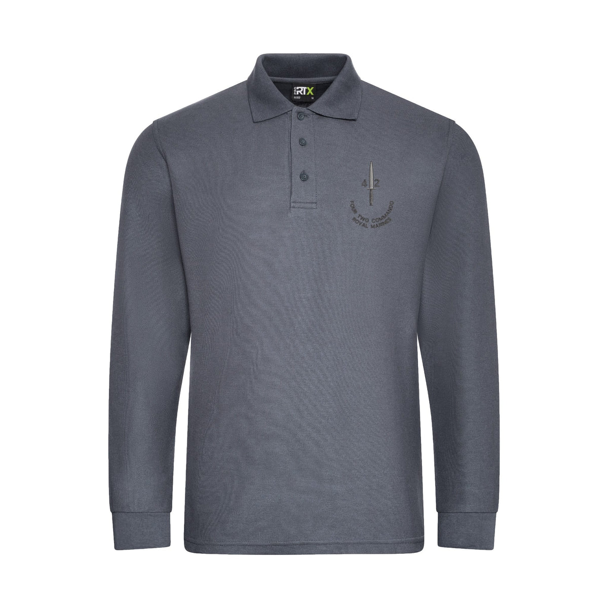 42 Commando Long Sleeve Polo Shirt — The Military Store
