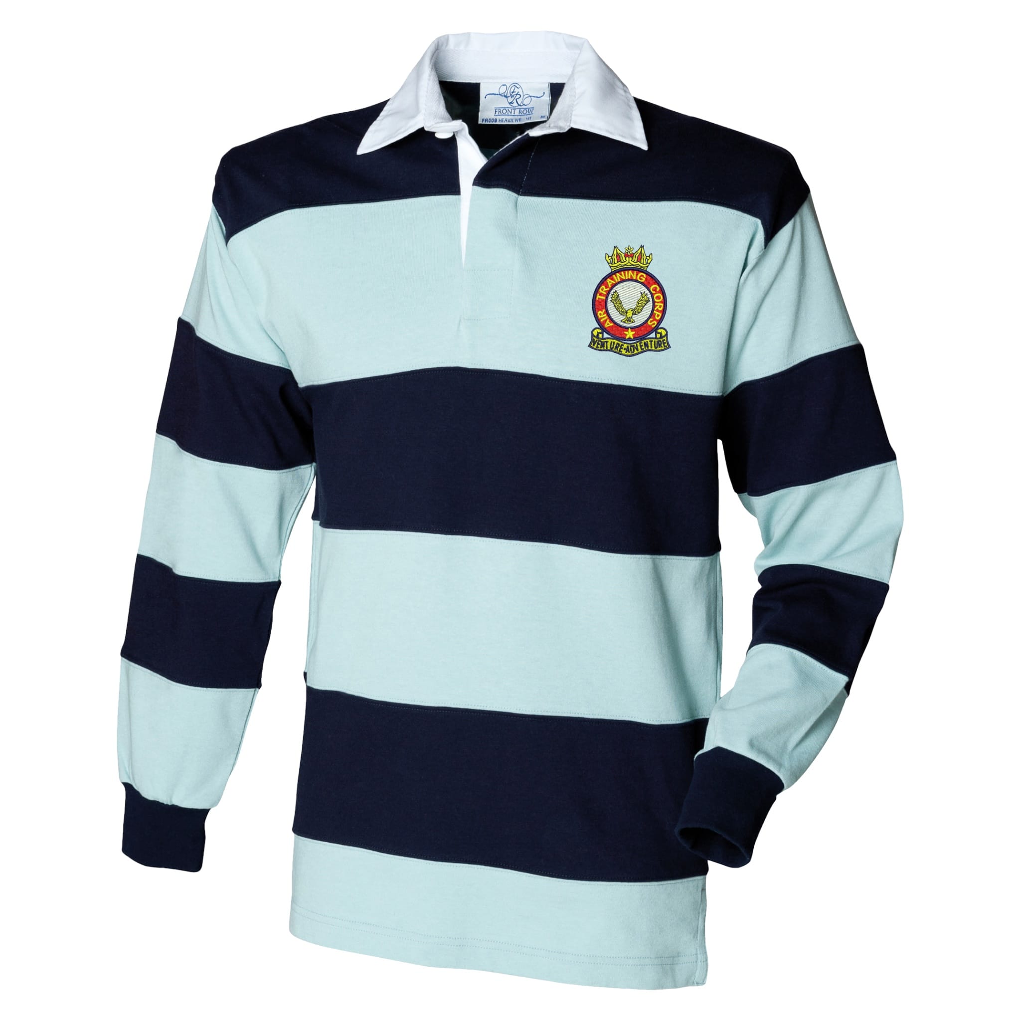 Air Training Corps Sewn Stripe Long Sleeve Rugby Shirt — The Military Store