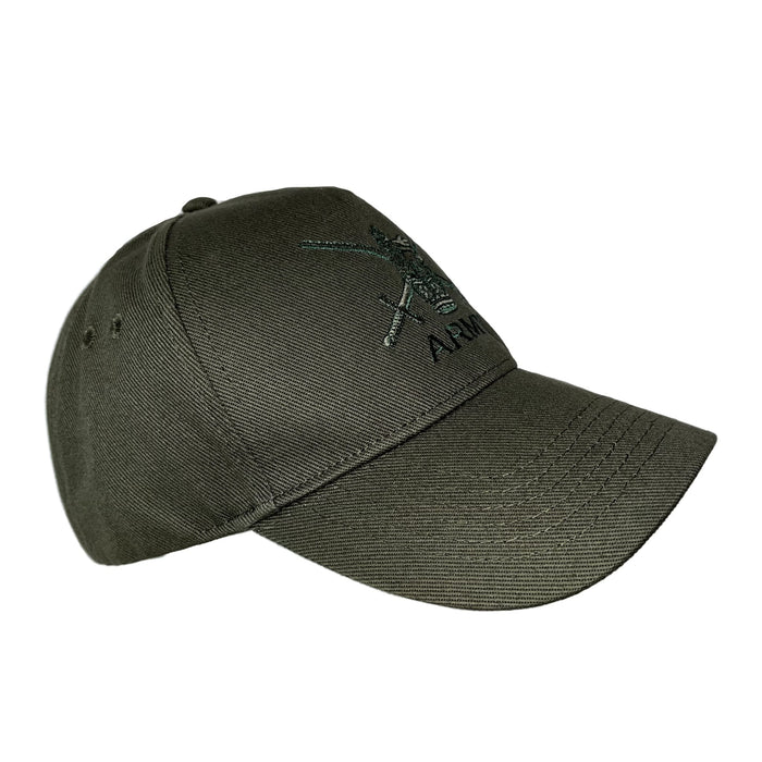 Army Green Cap (Green Embroidery) — The Military Store