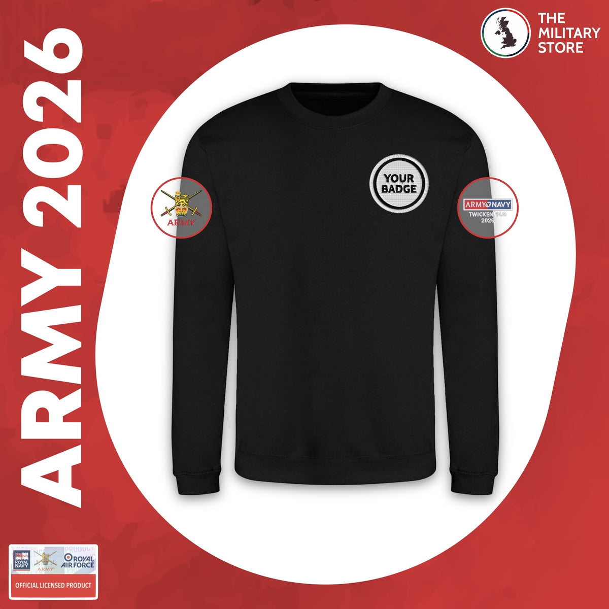 British Army - Sweatshirt - Army v Navy 2026 — The Military Store