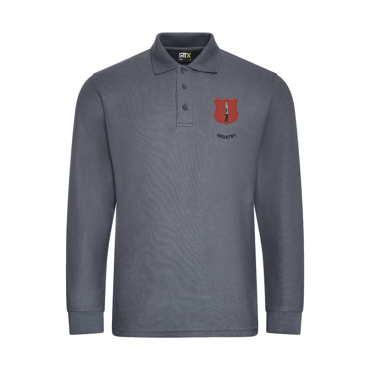 ITC Catterick - Infantry Long Sleeve Polo Shirt — The Military Store