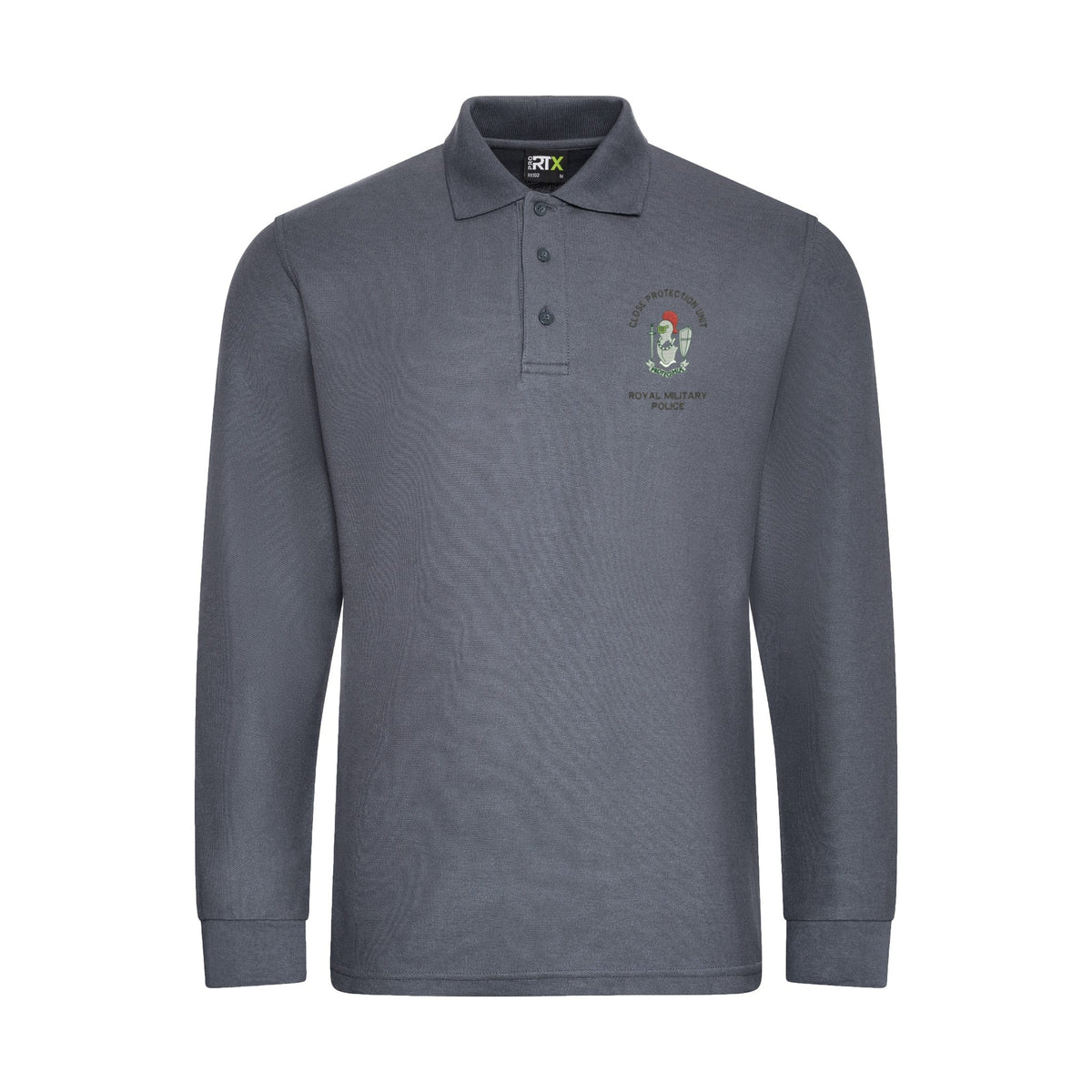Close Protection Unit Royal Military Police Long Sleeve Polo Shirt ...