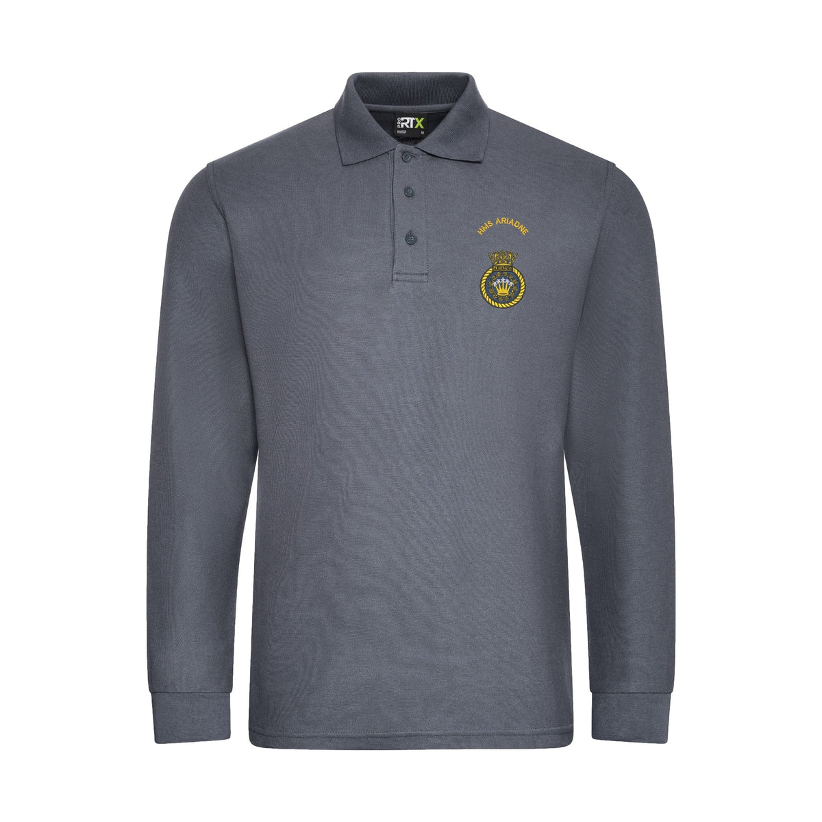 HMS Ariadne Long Sleeve Polo Shirt — The Military Store