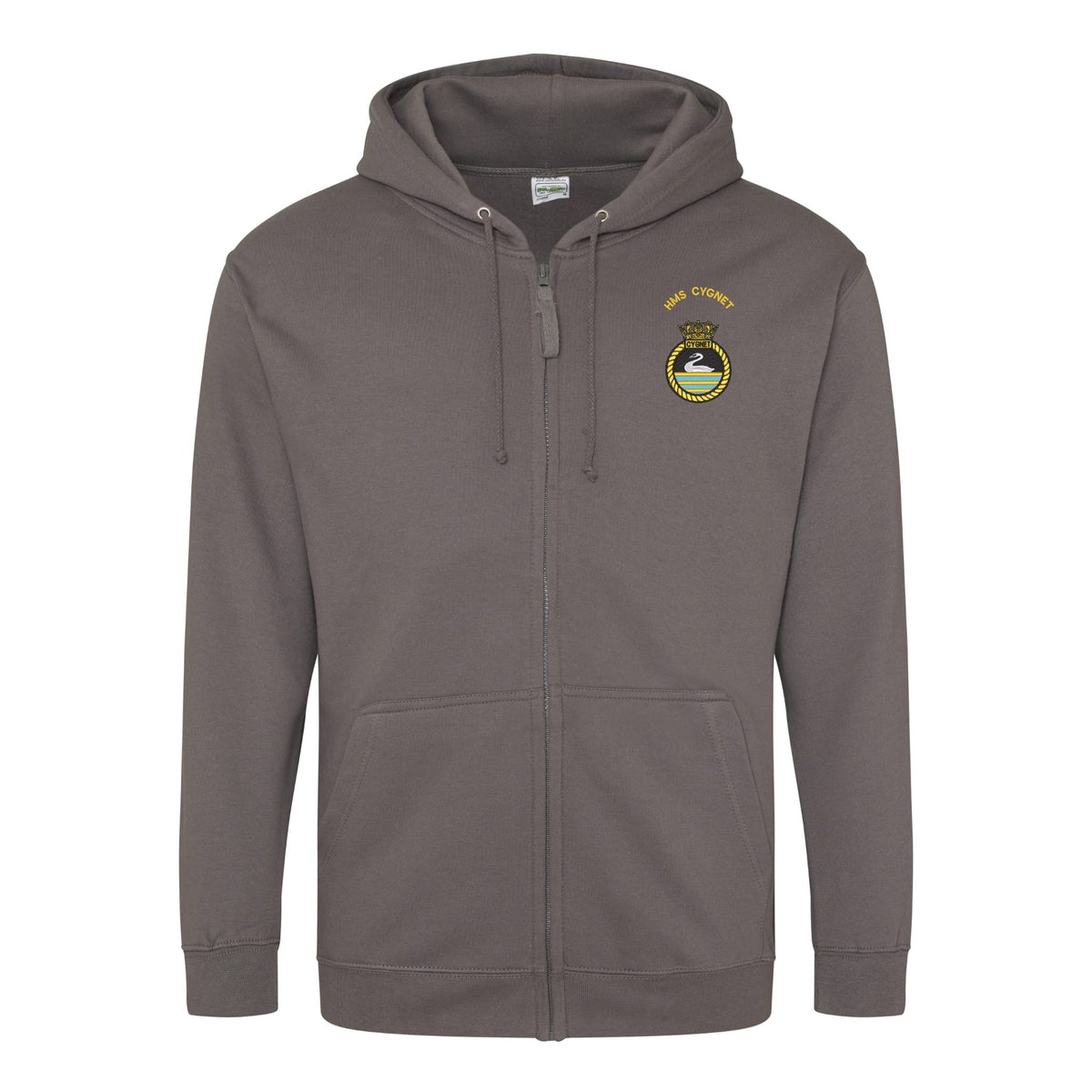 HMS Cygnet Zipped Hoodie — The Military Store