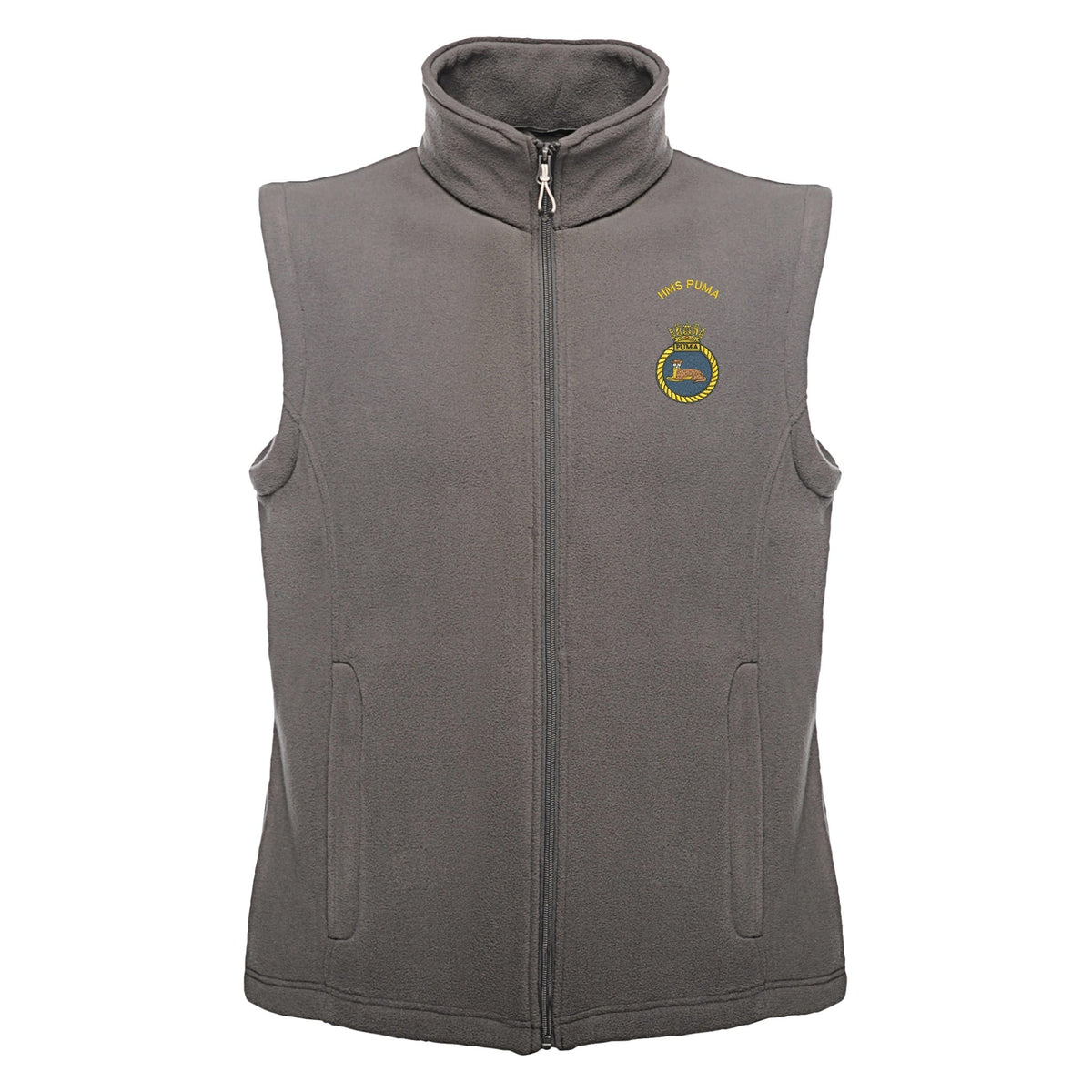 HMS Puma Regatta Fleece Bodywarmer — The Military Store