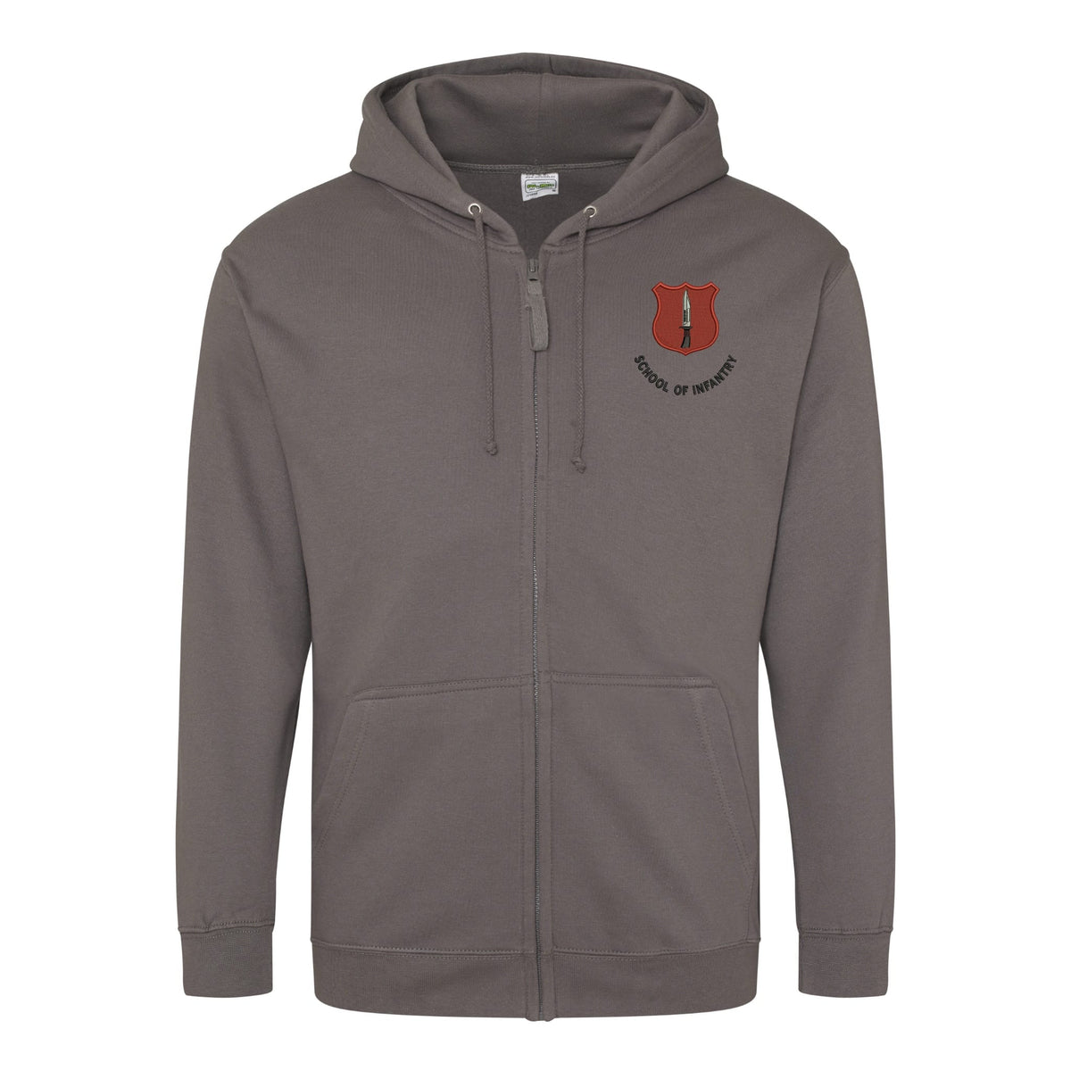 ITC Catterick - School of Infantry Zipped Hoodie — The Military Store