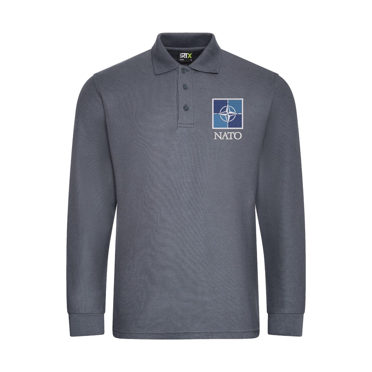 NATO Long Sleeve Polo Shirt — The Military Store