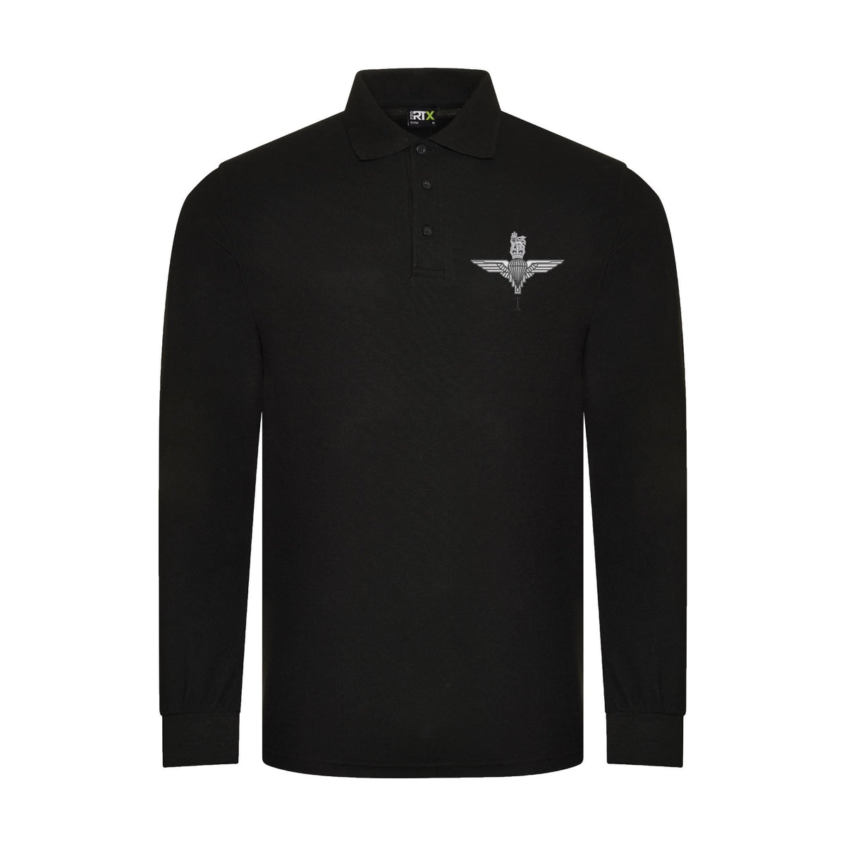 Parachute Regt - 1 PARA Long Sleeve Polo Shirt — The Military Store