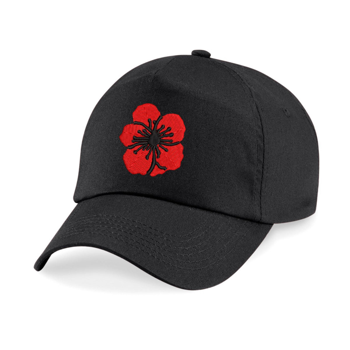 Poppy Embroidered Baseball Cap — The Military Store