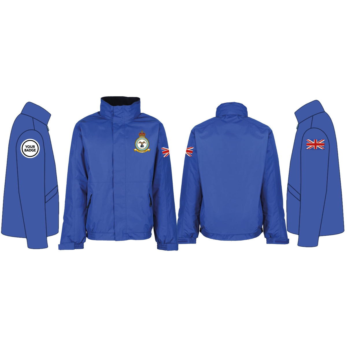 RAF Cranwell Regatta Waterproof Jacket With Hood — The Military Store