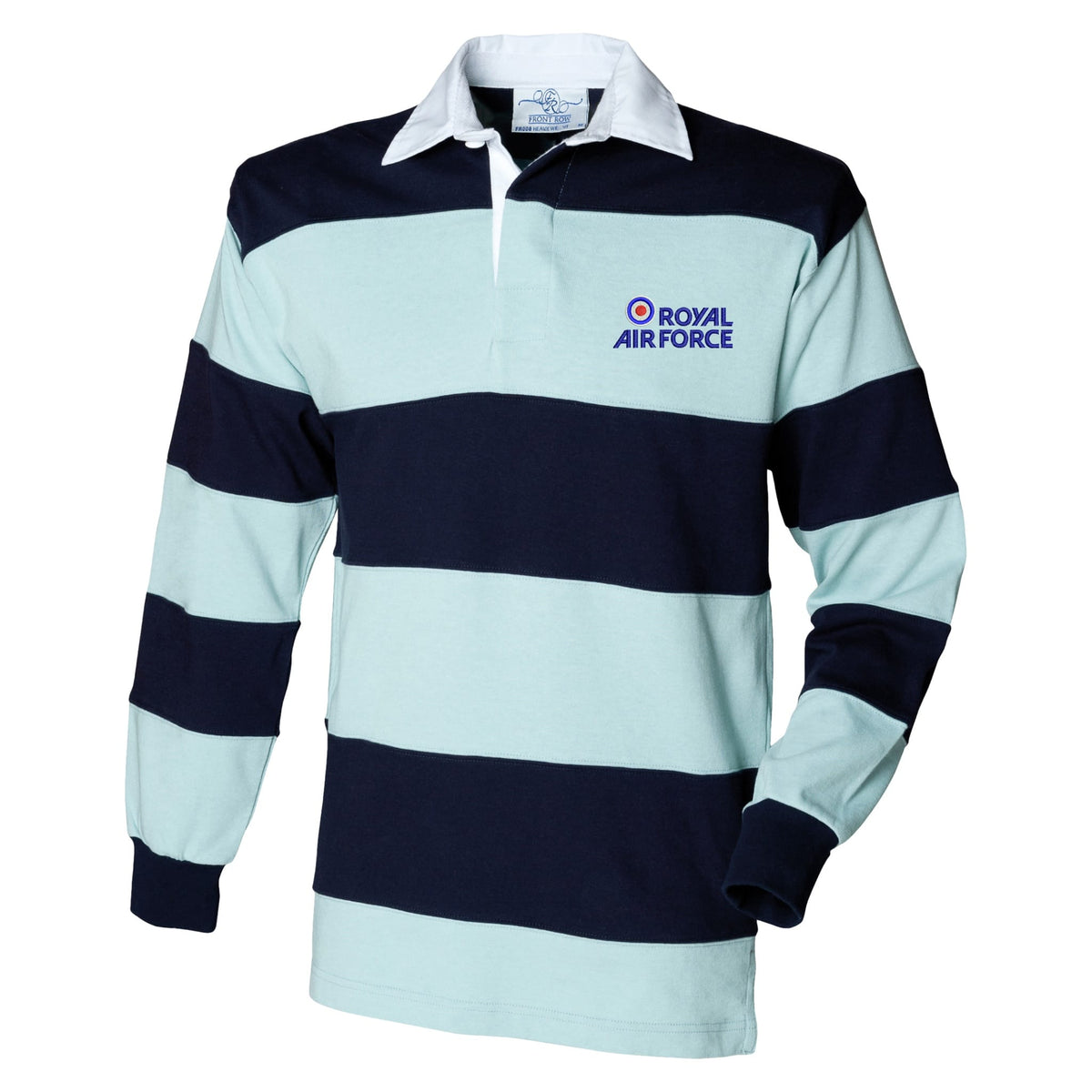 Royal Air Force - RAF Sewn Stripe Long Sleeve Rugby Shirt — The ...