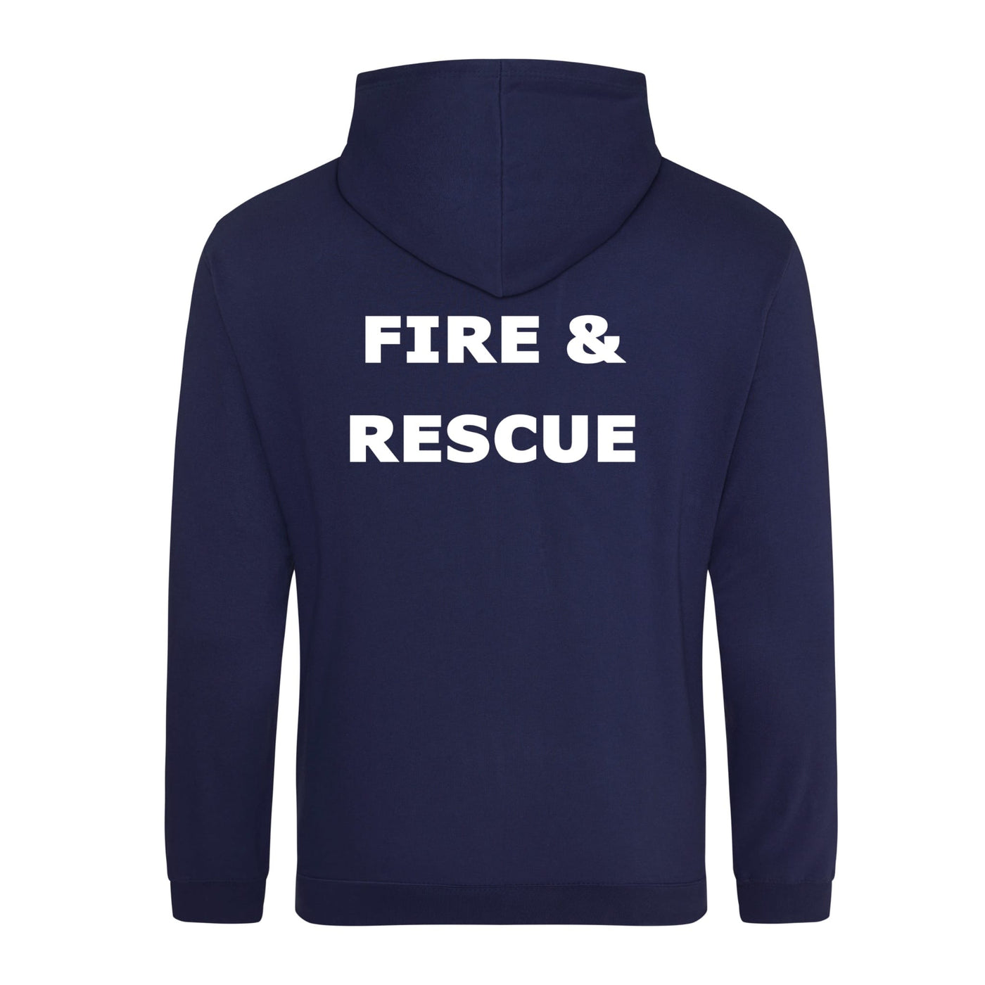 Royal Navy Fire and Rescue Hoodie (Includes Back Print) — The Military ...