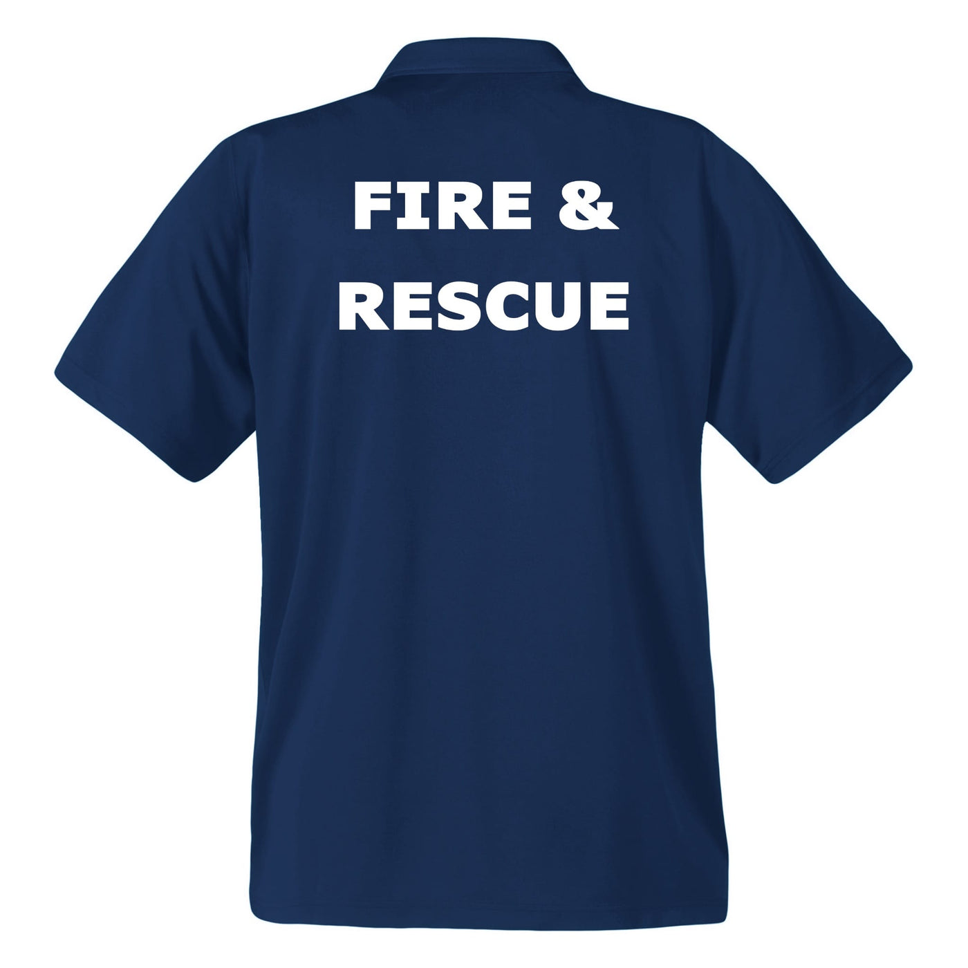 Royal Navy Fire and Rescue Polo Shirt (Includes Back Print) — The ...