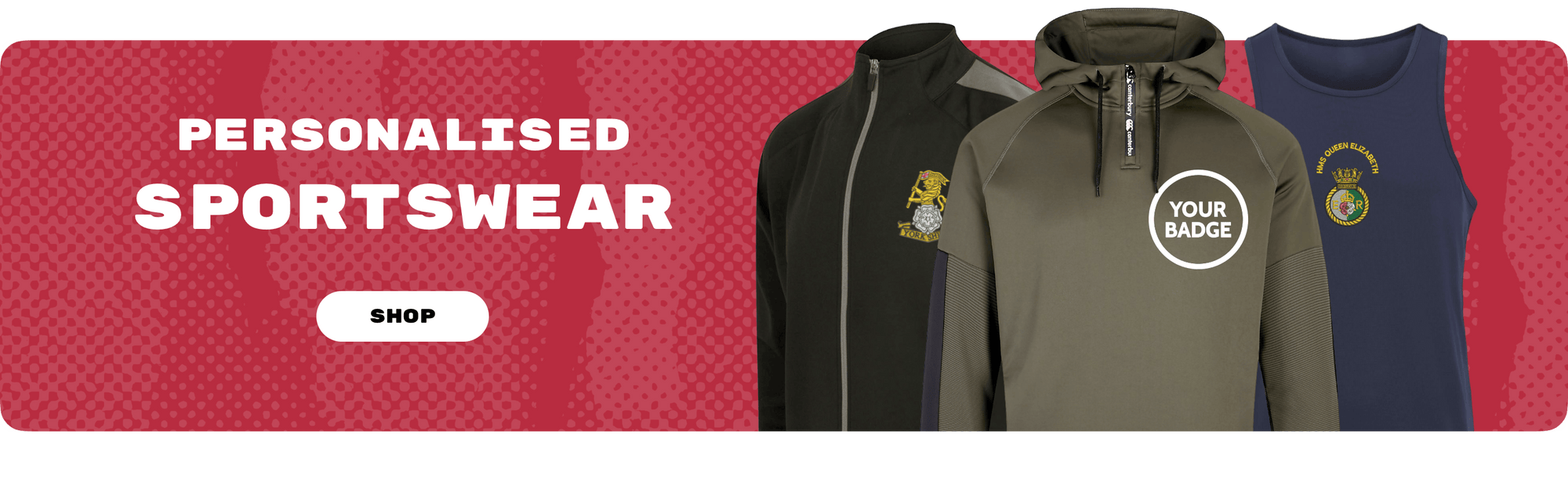 Personalised military casual and sports wear embroidered clothing — The ...