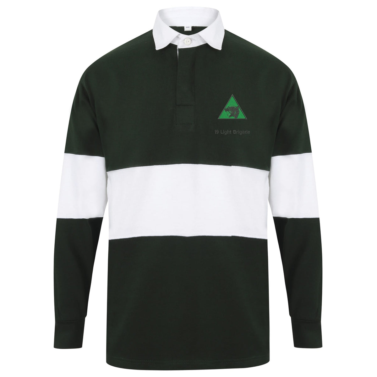 19th Light Brigade Long Sleeve Panelled Rugby Shirt — The Military Store