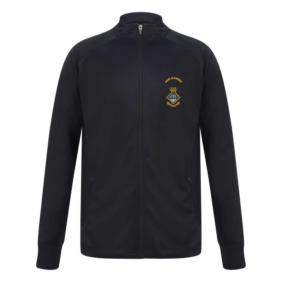 HMS Ganges Knitted Tracksuit Top — The Military Store