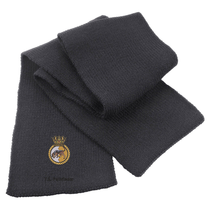 HMS Pathfinder Heavy Knit Scarf — The Military Store