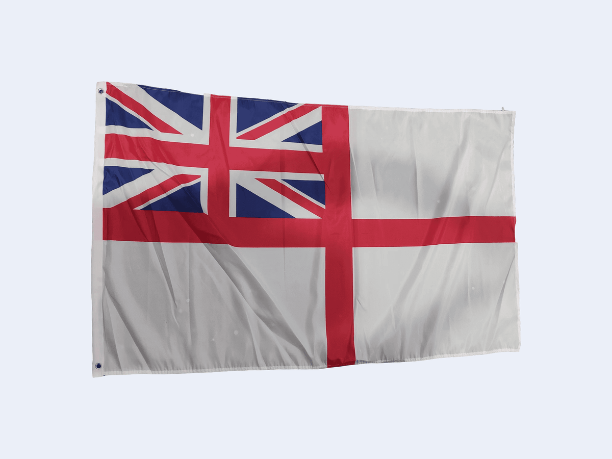 Royal Navy Ensign printed 5' x 3' flag — The Military Store