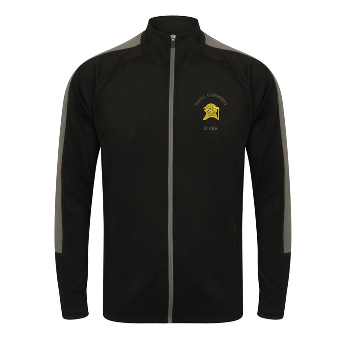 Royal Engineers Diver Knitted Tracksuit Top — The Military Store